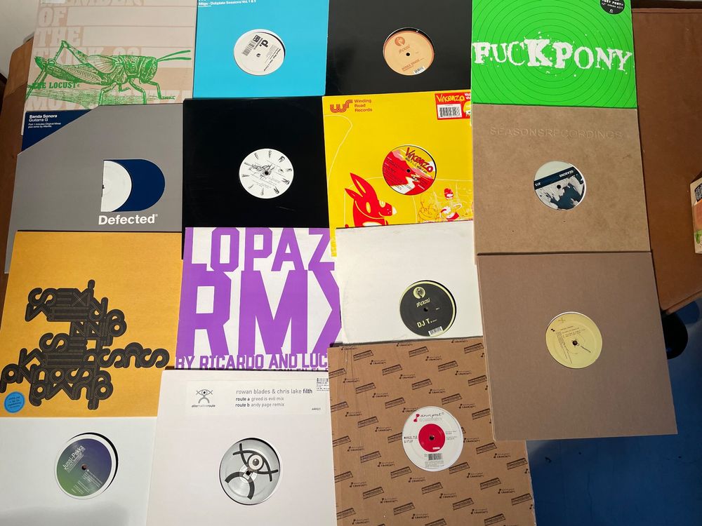 16x minimal tech house 2000s Vinylsammlung Schallplatten (Gebraucht) in ...