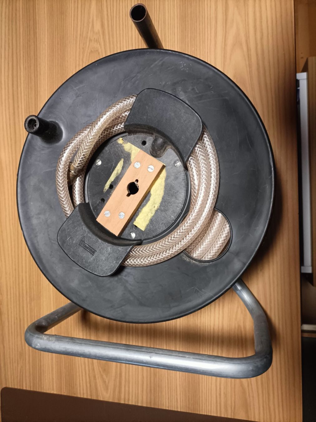 Druckluftschlauch auf Rolle, robust und praktisch! - ca. 15m (Gebraucht ...