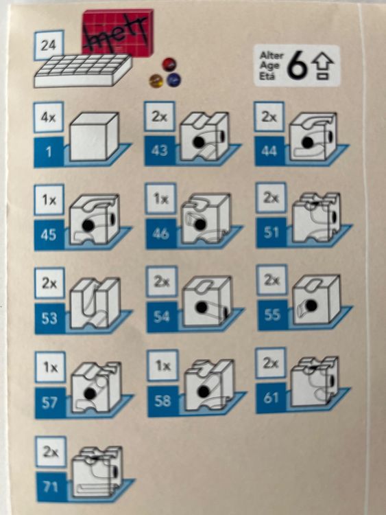 CUBORO Zusatzkasten METRO, die U-Bahn, 24 Würfel | Kaufen auf Ricardo