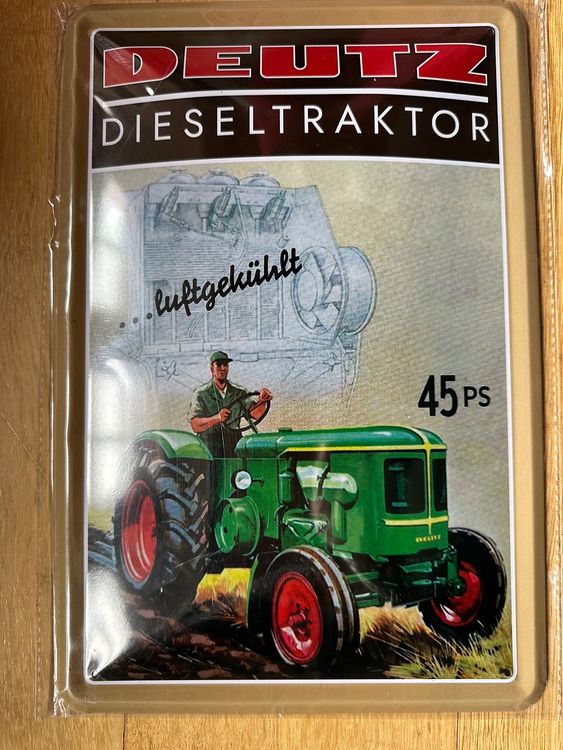 Deutz diesel schlepper Traktor Oldtimer 45ps luftgekühlt (Neu (gemäss ...