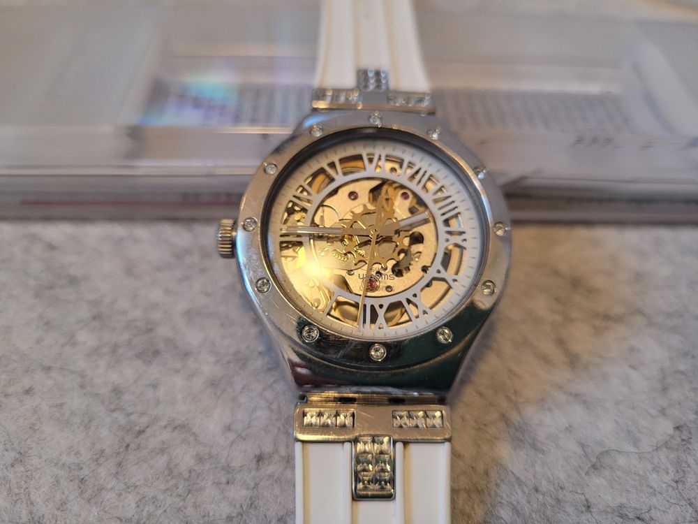 Swatch YAS109 Sistem51 Rosetta Bianca automatic irony | Kaufen auf Ricardo