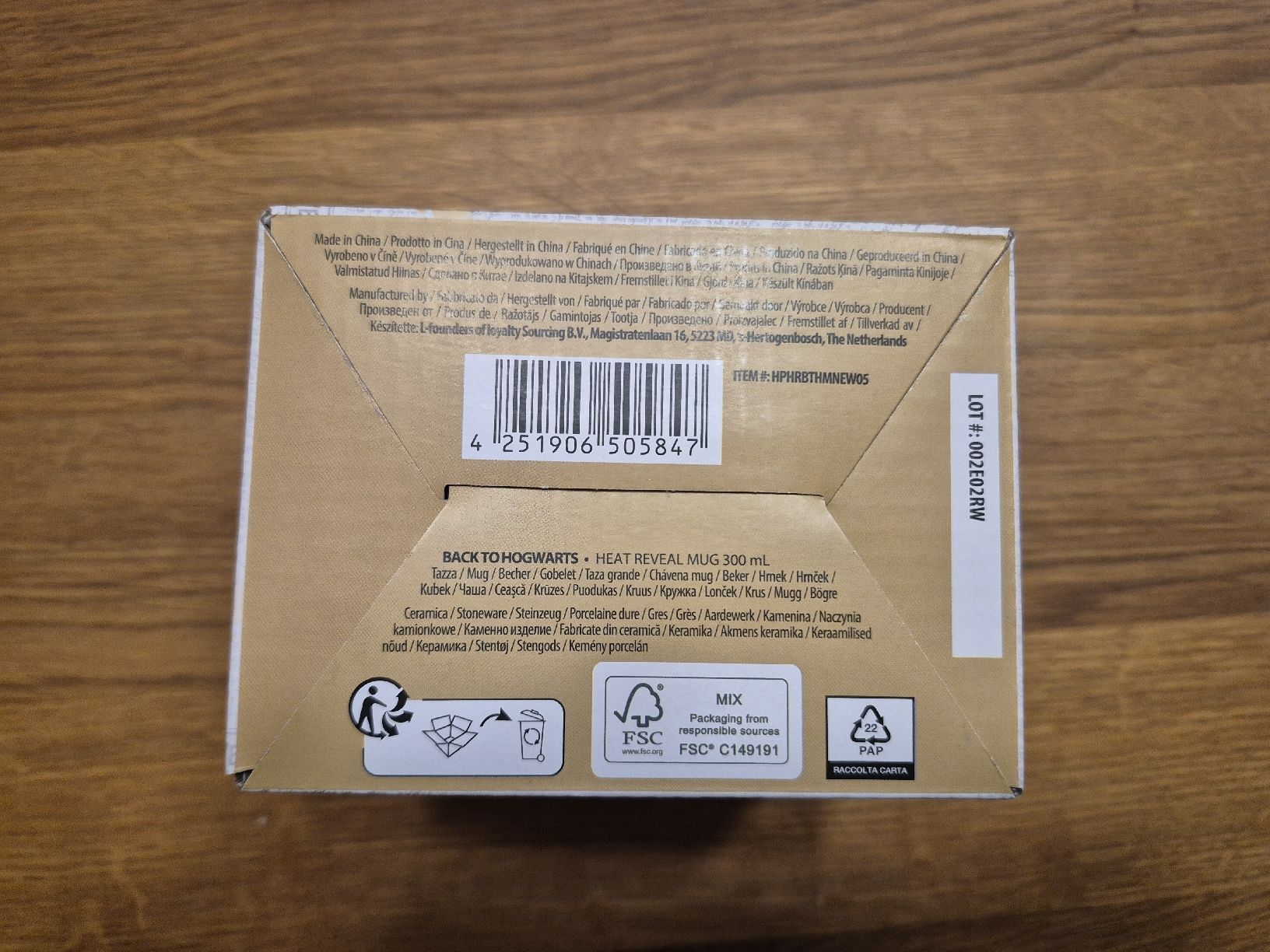 Harry Potter Tasse - Back to Hogwarts - Wärmeeffekt! (Neu und ...