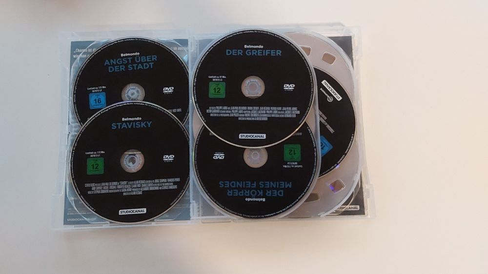 Belmondo DVD Box - Best of Jean-Paul, 10 Filme Klassiker (Gebraucht) in ...