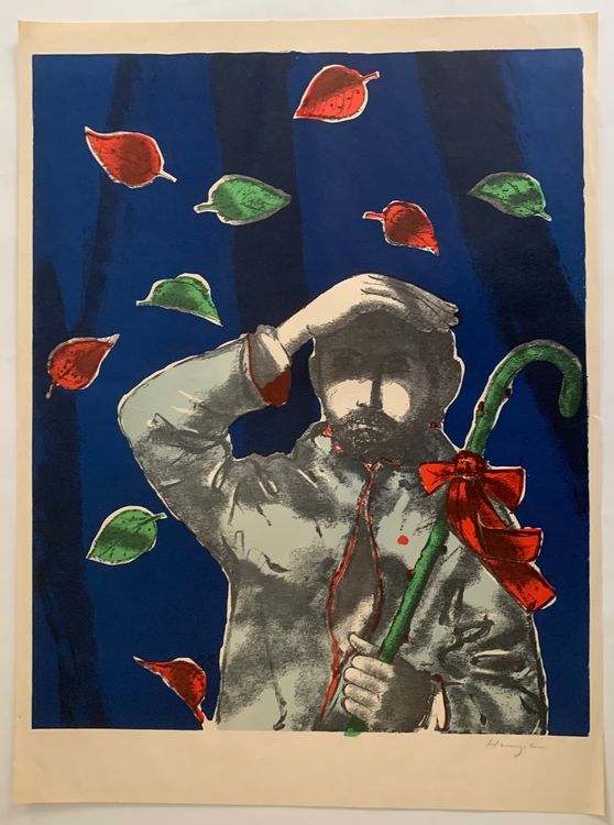 Max Hunziker (Zürich 1901-1976 Zürich) orig. Lithographie (Gebraucht ...