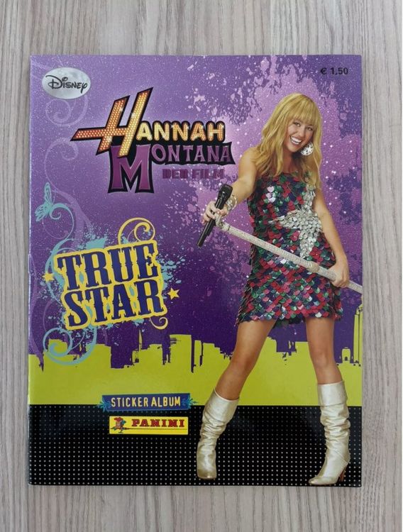 panini 2008 hannah montana mit jung pop star cyrrus milley (Neu (gemäss ...