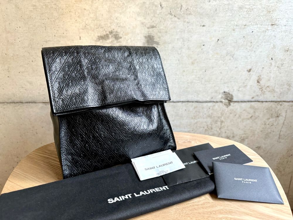SAINT LAURENT Deli Monogram-Debased Tasche FULLSET wie neu | Kaufen auf ...