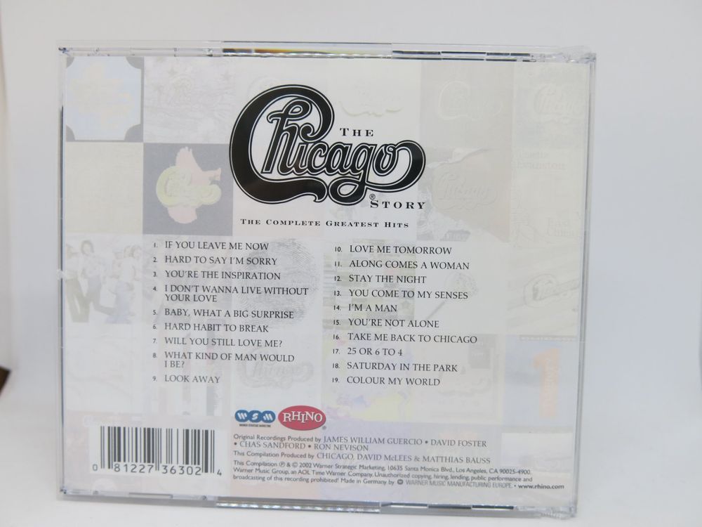 1 CD The Chicago Story: Complete Greatest Hits / Slip Case (Gebraucht ...