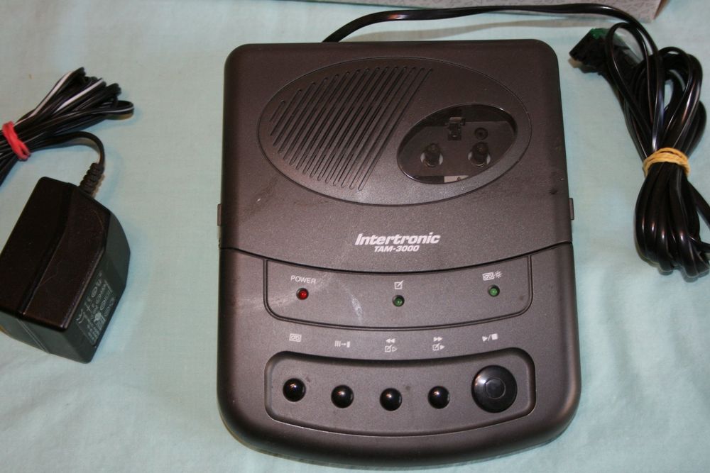 Antiker Anrufbeantworter «Intertronic TAM-3000». | Kaufen auf Ricardo