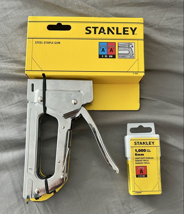 Stanley Handtacker + 1000 Heftklammern (Neu und originalverpackt) in ...