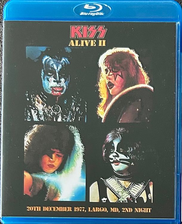 KISS „Alive II Tour 1979 Largo Live“ BluRay RAR (Neu (gemäss ...