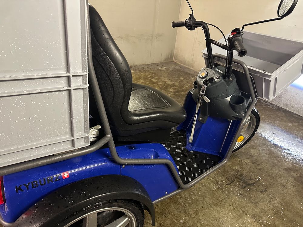 KYBURZ DXP 200AH KOMPLETTE MIT PAH ANHÄNGER ZUM VERKAUFEN (Gebraucht ...