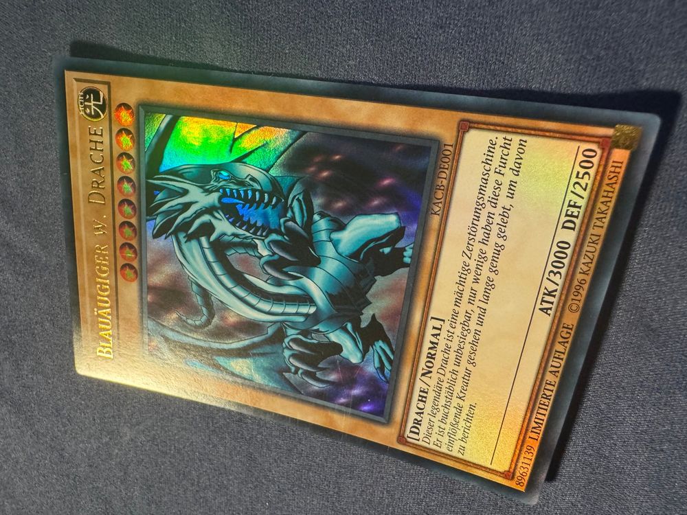Yu-Gi-Oh Blauäugiger Weisser Drache KACB Ultra Rare (Gebraucht) in Binz ...