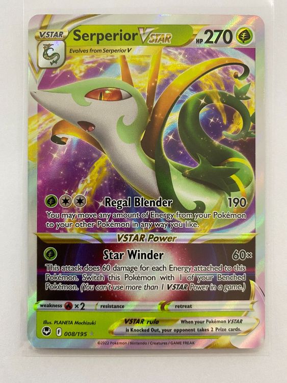 Pokemon Serperior VStar 008/195 Silver Tempest EN (Neu (gemäss Beschreibung)) in Elgg für CHF 5 ...