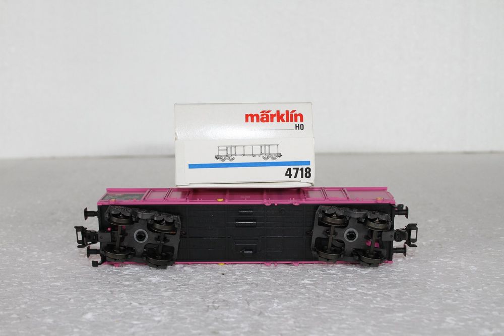 Märklin 4718 SBB Hochbordwagen Eaos pink Ep.4 | Kaufen auf Ricardo