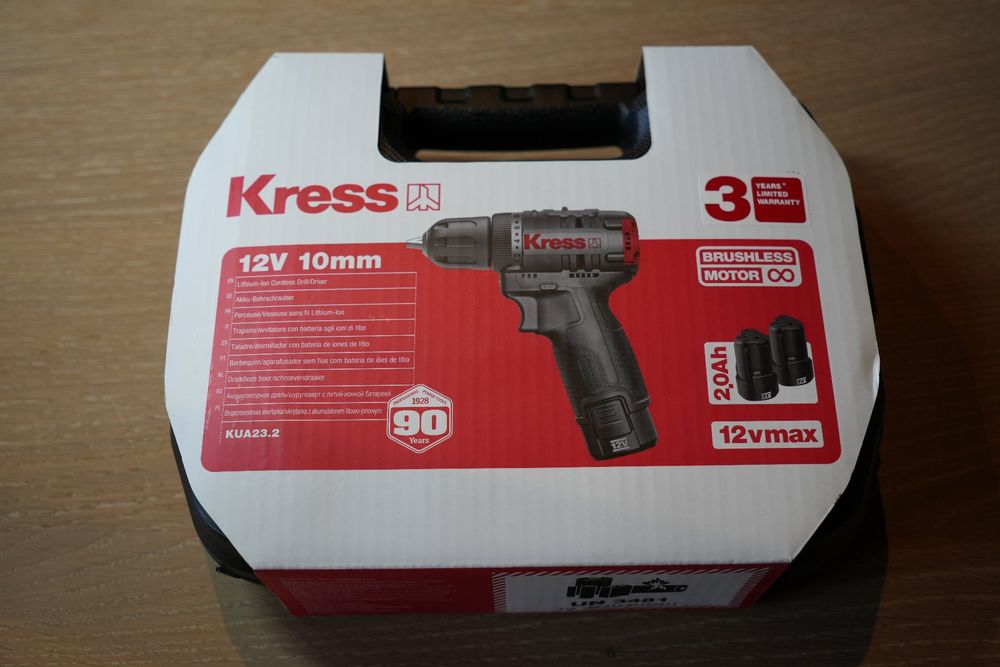 Akkuschrauber / Kress 12V / OVP / Neu / Inkl. 2 Akkus (Neu (gemäss Beschreibung)) in Sirnach für ...