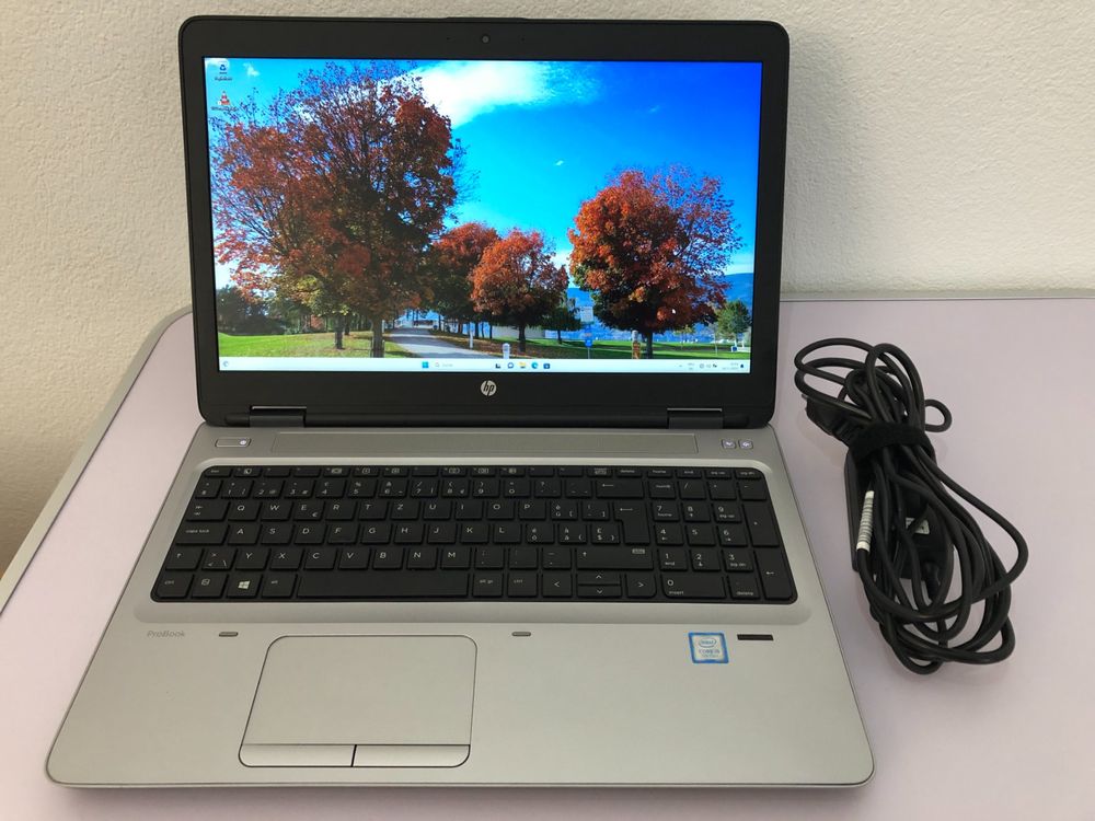 HP ProBook 650 G3, i5-7200U, 8GB RAM, 256GB SSD, Windows 11 (Neu ...