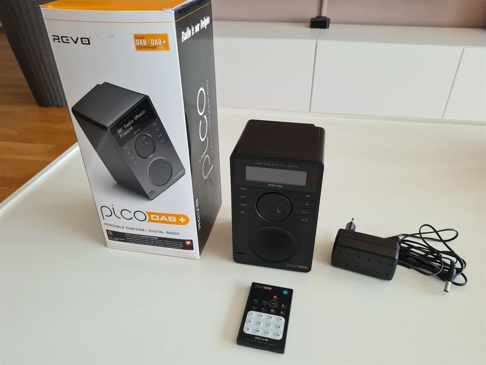 REVO PICO DAB+ DESIGN RADIO - SCHWARZ | Kaufen auf Ricardo