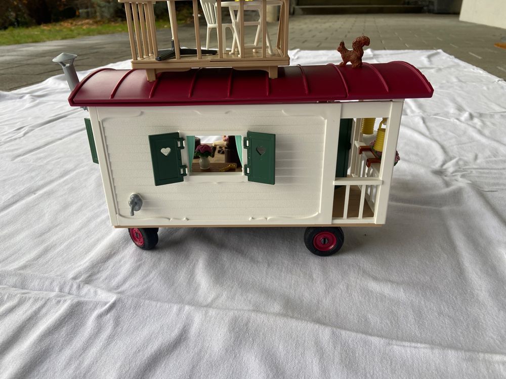 Schleich Wohnwagen inkl. Zubehör | Kaufen auf Ricardo