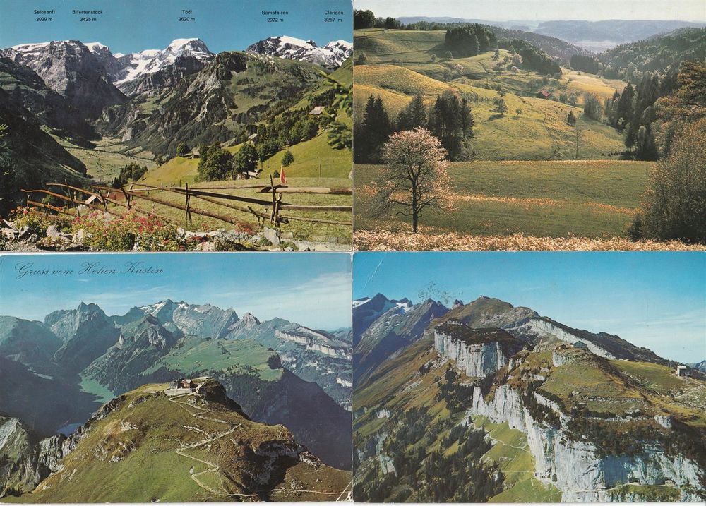 40 AK. Landschaften Schweiz (Gebraucht) in Lumbrein für CHF 2 – mit Lieferung auf Ricardo kaufen