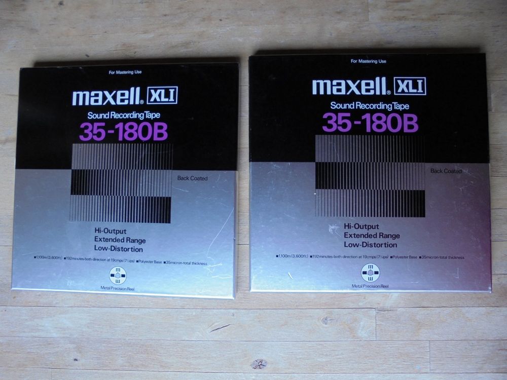 Maxell XL1, Magnetspule, Recording Tape, 35-180B, Revox | Kaufen auf Ricardo