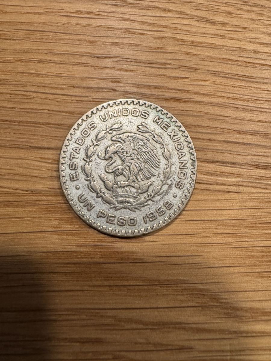 Alte Mexiko Münze – 1 Peso 1958 - Top Zustand! (Gebraucht) in Mumpf für ...