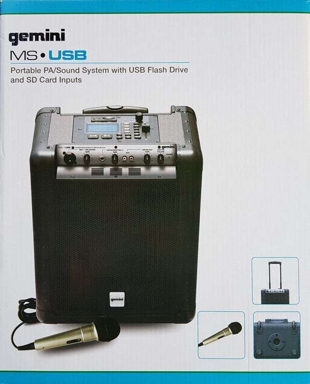 Gemini MS-USB - Aktiv-Lautsprecher | Kaufen auf Ricardo