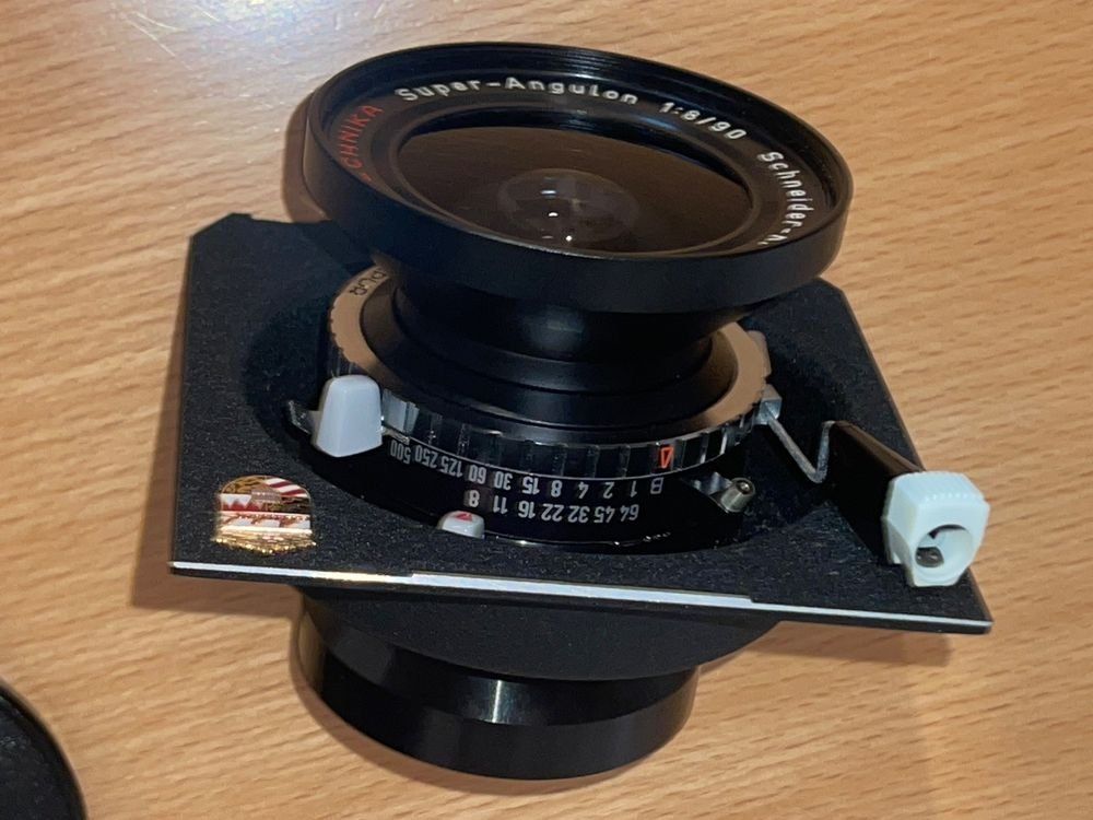 Linhof Technika Schneider Kreuznach Super-Angulon 90mm f:8 (D'occasion) à St-Imier pour CHF 325 ...