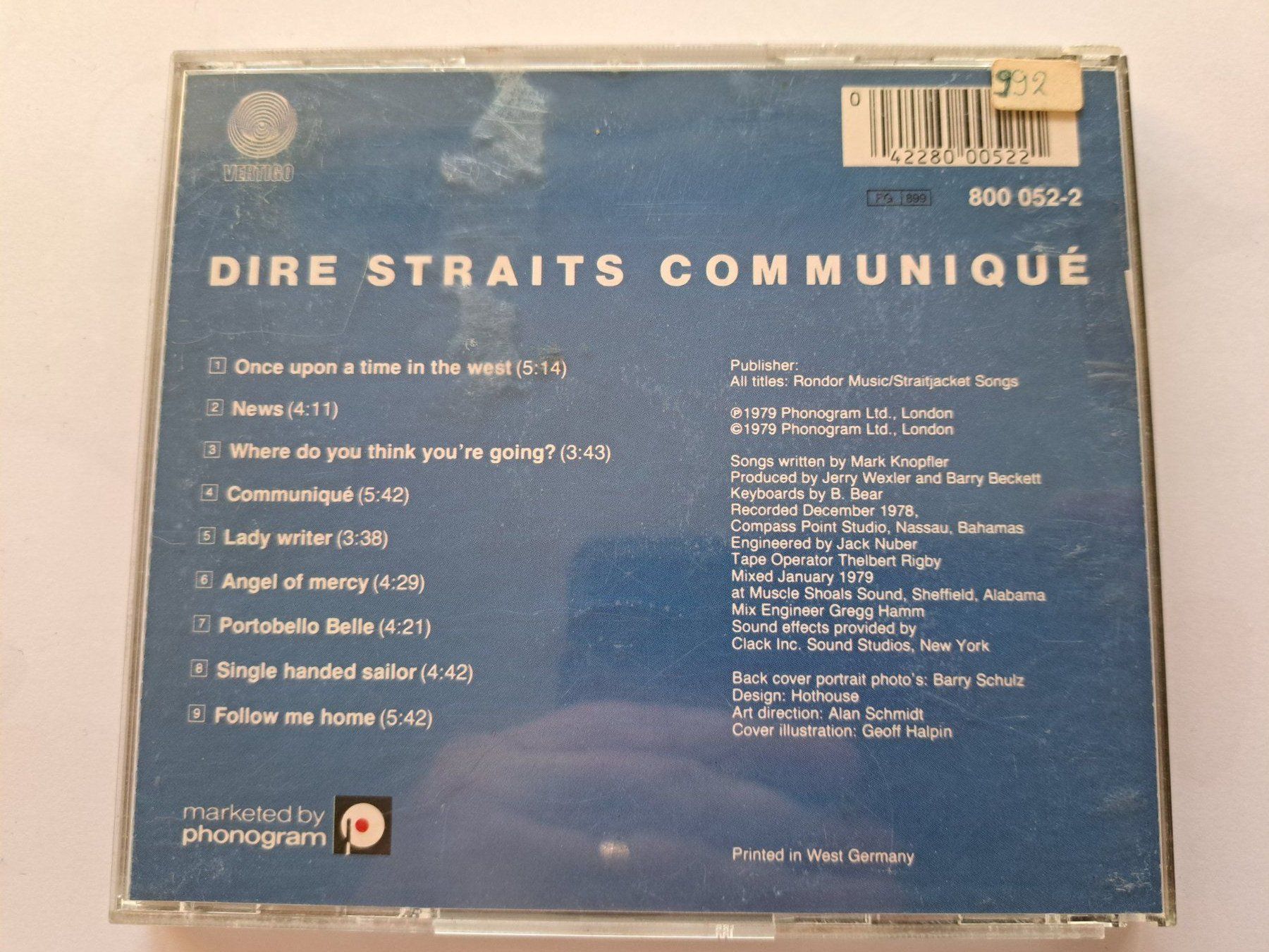 CD Dire Straits - Communiqué (D'occasion) à Pully pour CHF 4 – avec ...