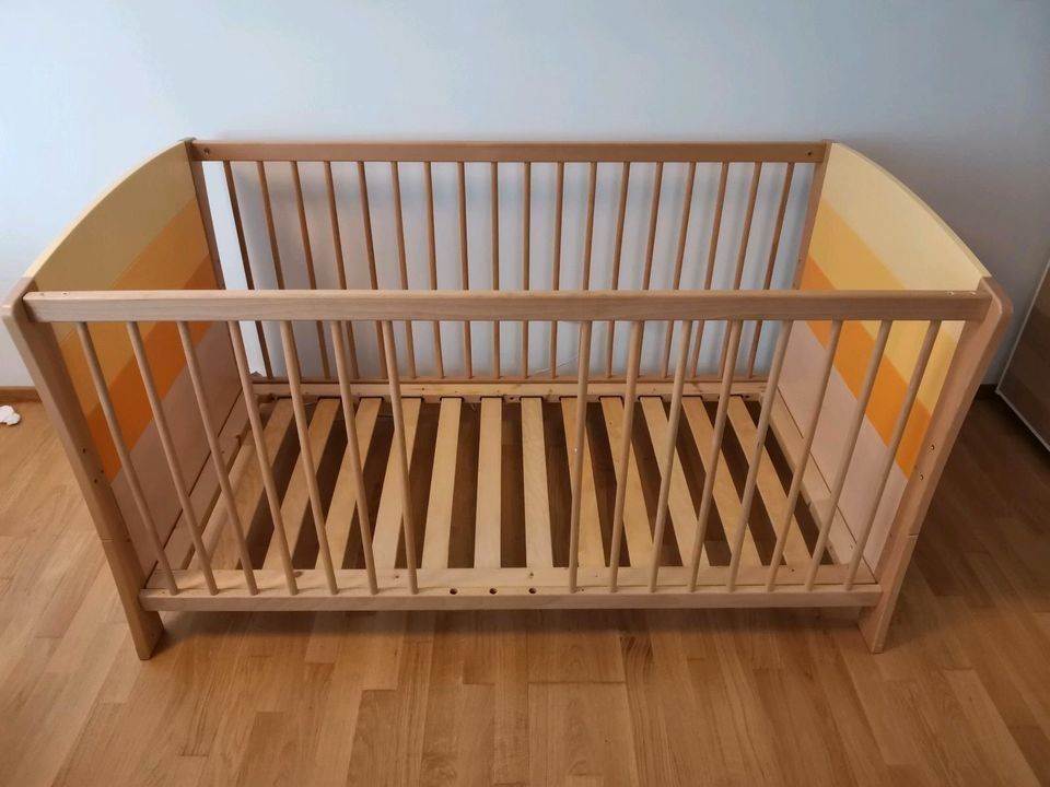 Babybett Geuther Sunset, dreifach höhenverstellbar, umbaubar (Gebraucht ...