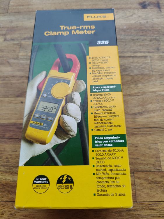 Strommesszange FLUKE 325 Echteffektiv-Strommesszange | Kaufen auf Ricardo