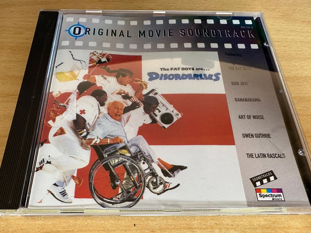 Various – Disorderlies: Original Motion Picture Soundtrack (Gebraucht ...