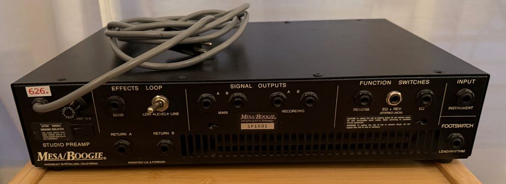 Mesa Boogie Studio Preamp (Röhren/Tube/Valve) (Gebraucht) in Siebnen ...