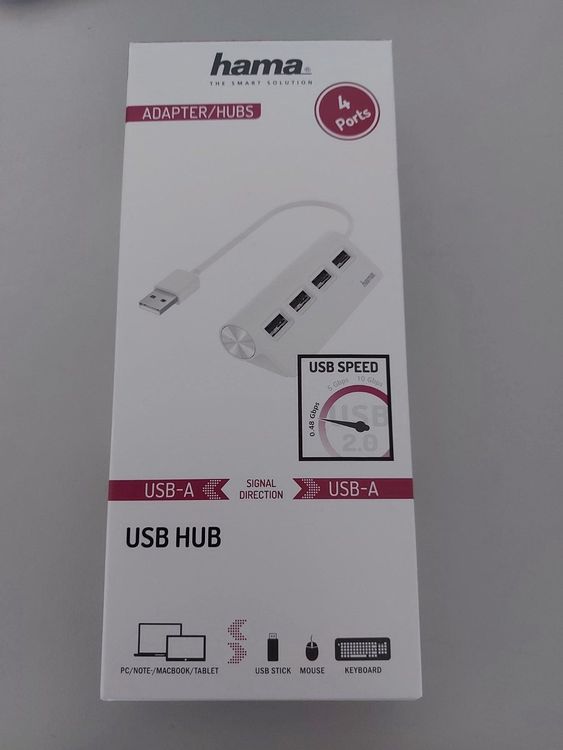 Hama Adapter 4 USB-Ports | Kaufen auf Ricardo