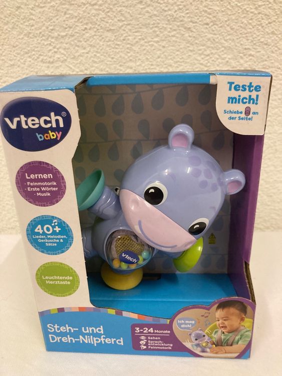 Vtech Baby, Steh und Dreh-Nilpferd, 3-24 Monate | Kaufen auf Ricardo