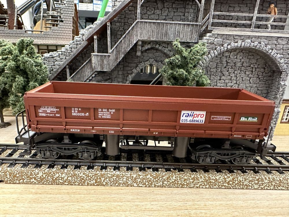 Märklin 48452 Schüttgut-Kippwagen DB "railpro" Fans 126 Ep V (Neu und ...