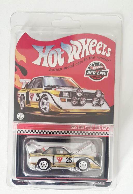Hot Wheels RLC Red Line Club 1985 Audi Quattro S1 m. Protect | Kaufen ...