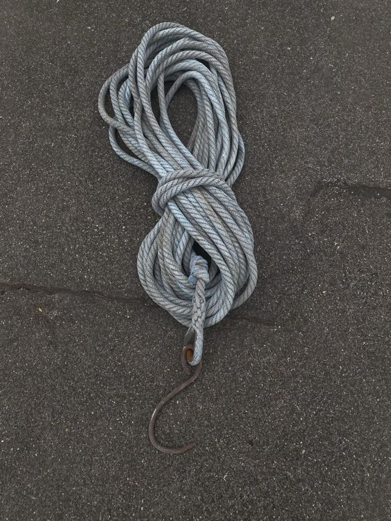 Altes Seil mit Haken (Gebraucht) in Zimmerwald für CHF 20 – mit ...