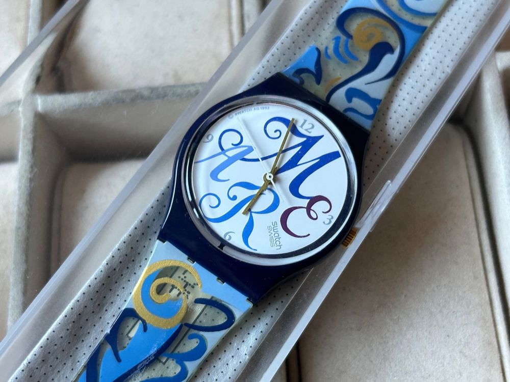 Swatch GN128 ALGARVE 1992 neuve fonctionne (Neuf (Voir description)) à ...