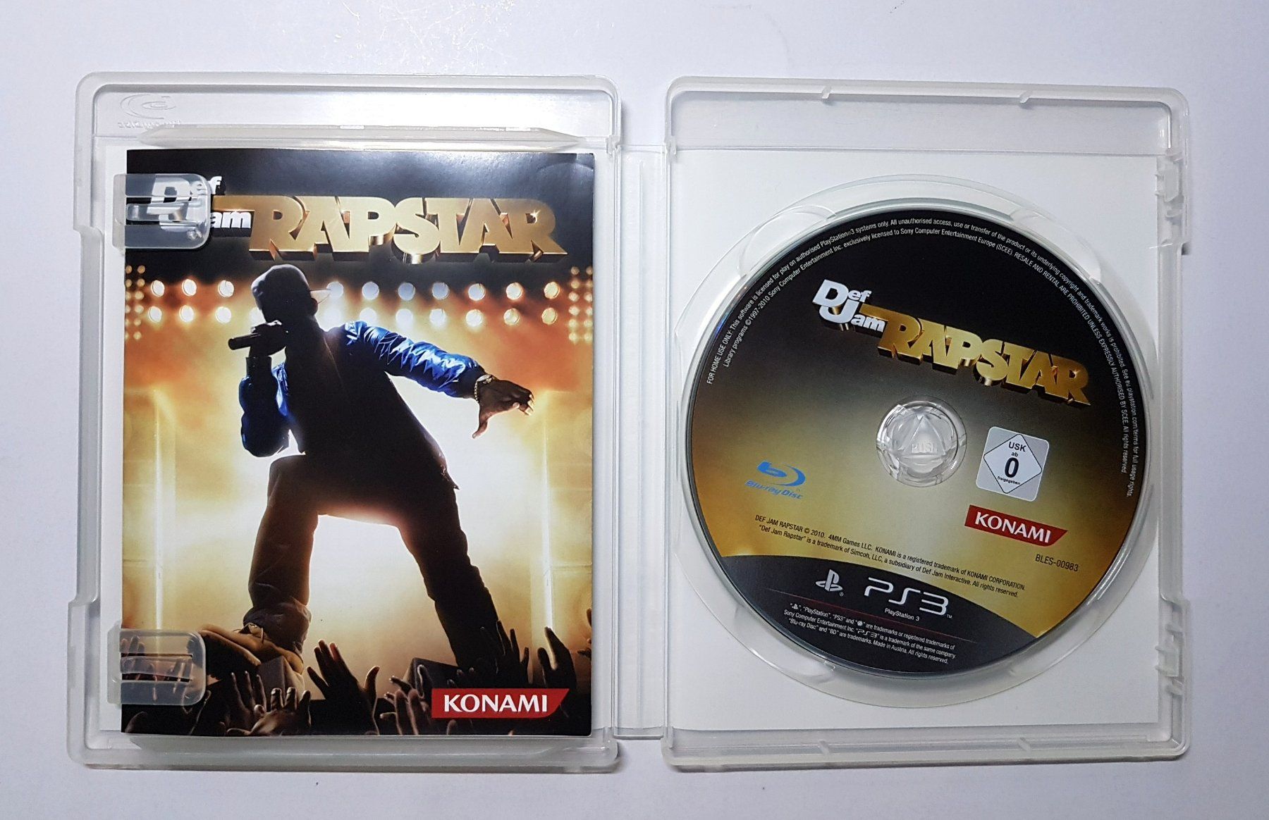 Def Jam RapStar Hip Hop Rappe mit Freunden für PS 3 (Gebraucht) in ...