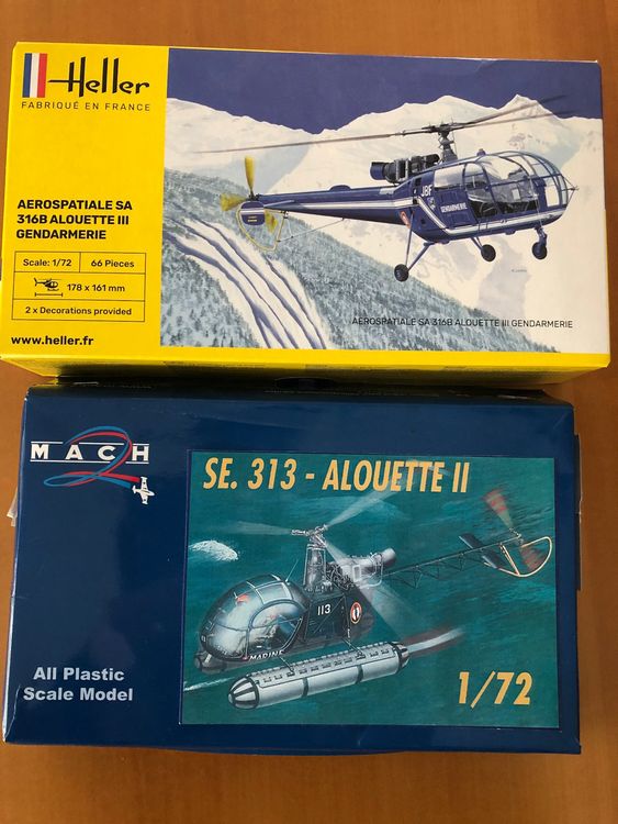 Alouette II und Alouette III (Neu und originalverpackt) in Lyss für CHF ...