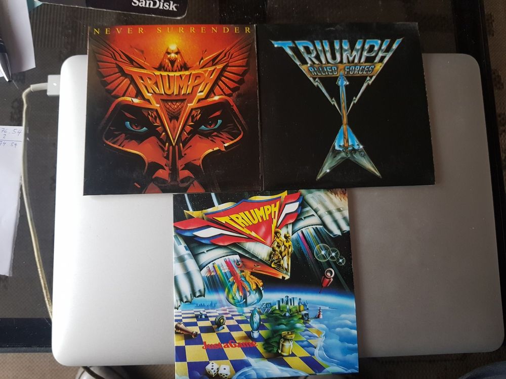 Triumph - Allied Forces - Never Surrender + Just a Game 3 CD (Gebraucht ...
