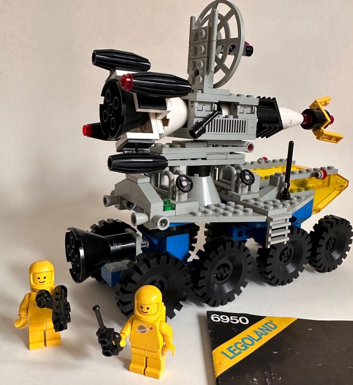 RAR LEGO Space 6950 "Mobile Rocket Transport",1982, komplett (Gebraucht ...