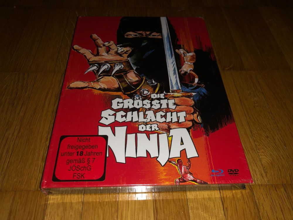 Die Grösste Schlacht Der Ninja - MEDIABOOK - B - UNCUT (Neu und ...