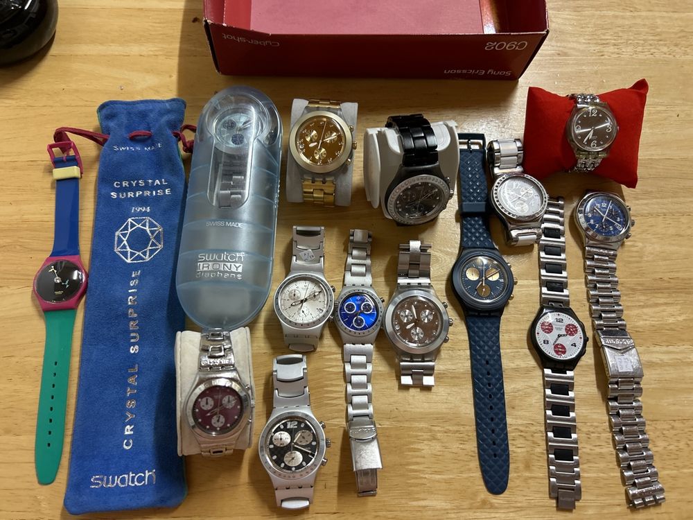 Grand lot swatch 6 (D'occasion) à Avenches pour CHF 123 – avec ...