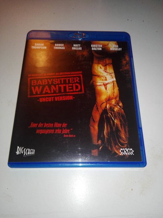 Babysitter Wanted Blu-ray Uncut Version Horrorfilm Rarität (Gebraucht ...