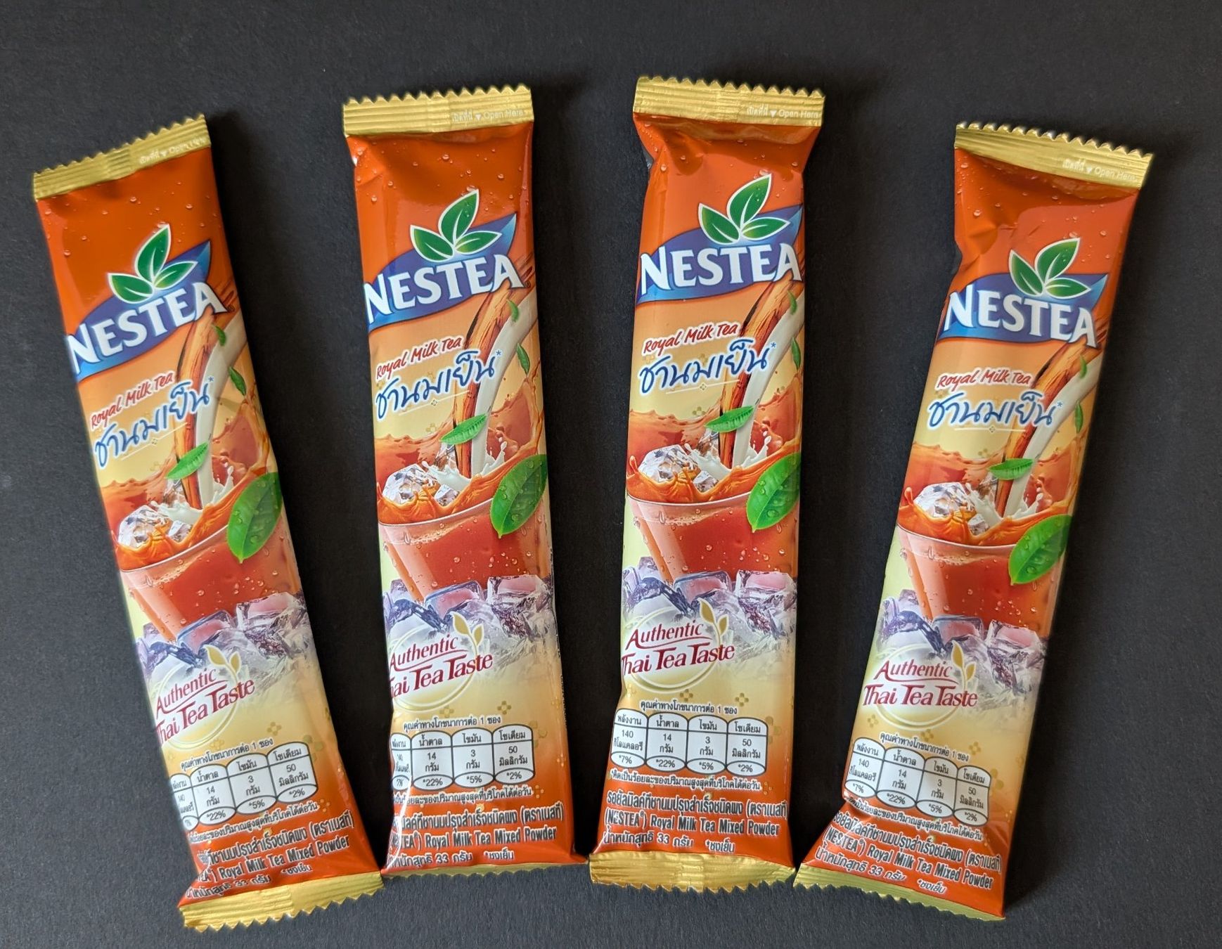 4 x Nestea Instant Thai Milk Tea Mix Powder Iced Tea (Neu und ...