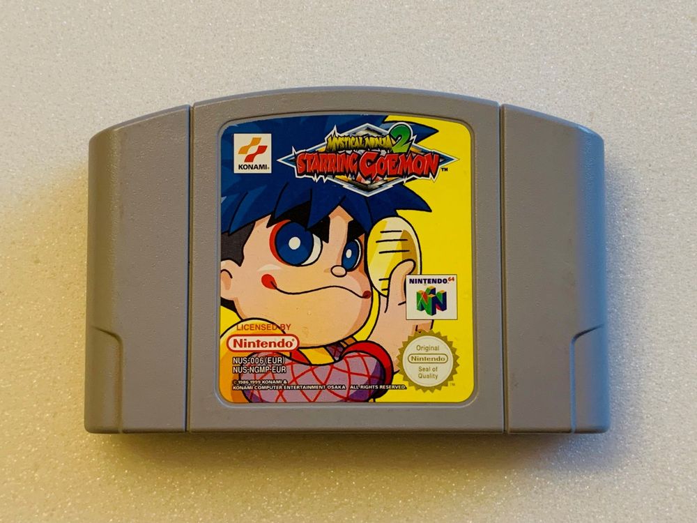 NINTENDO 64 Game – MYSTICAL NINJA 2 - Starring Goemon (Gebraucht) in ...