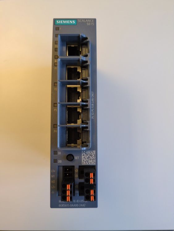 Siemens Scalance S615 Router inkl. Key-Plug Sinema RC (Neu (gemäss ...