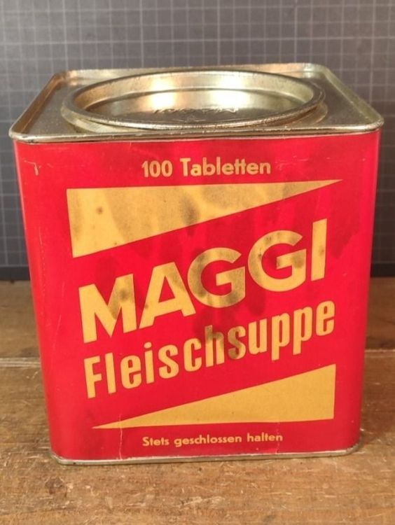 Wunderschöne antike Blechdose MAGGI (Gebraucht) in Gelterkinden für CHF ...