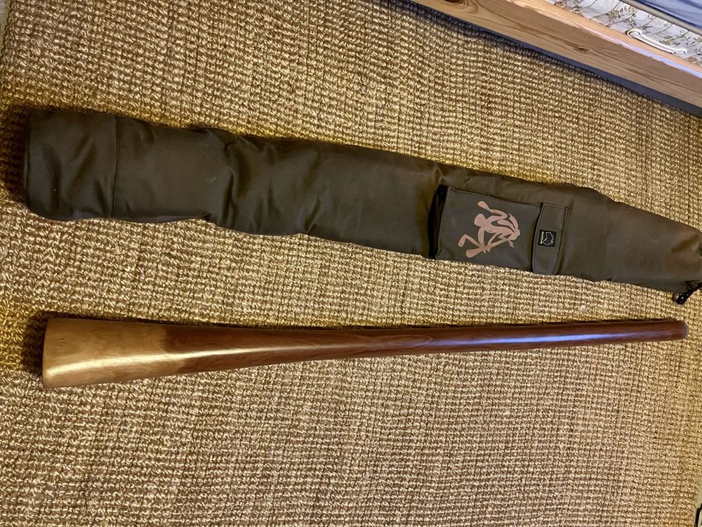 Authentisches Eukalyptus Digeridoo inkl. Tragetasche | Kaufen auf Ricardo